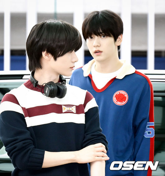 TXT 수빈, '범규 잘생겼다'