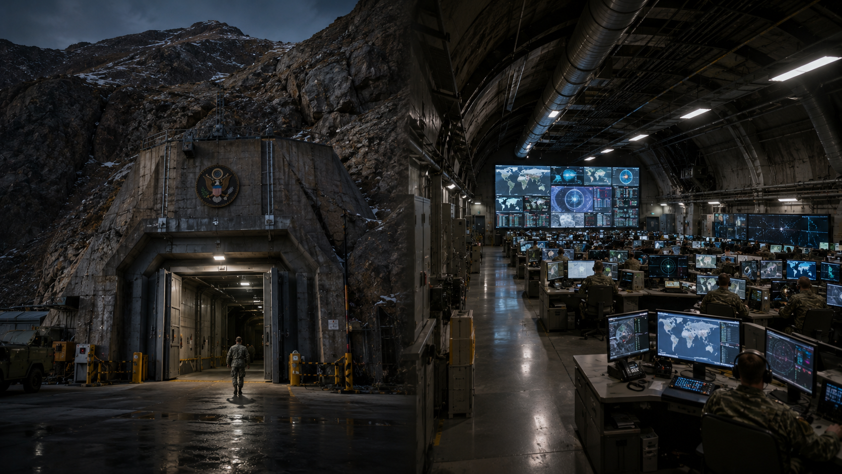 Why the US military moved back into a Cold War bunker