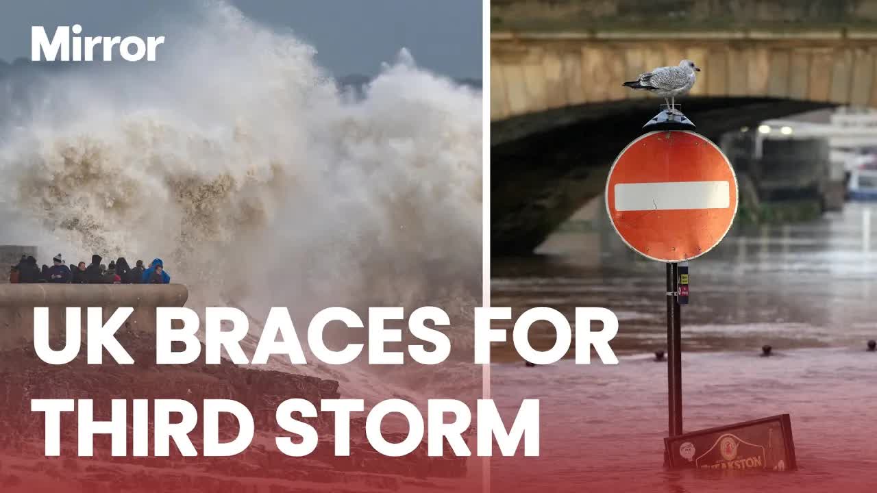 Met Office tells 27 areas to prep emergency kits and charge mobiles as ...