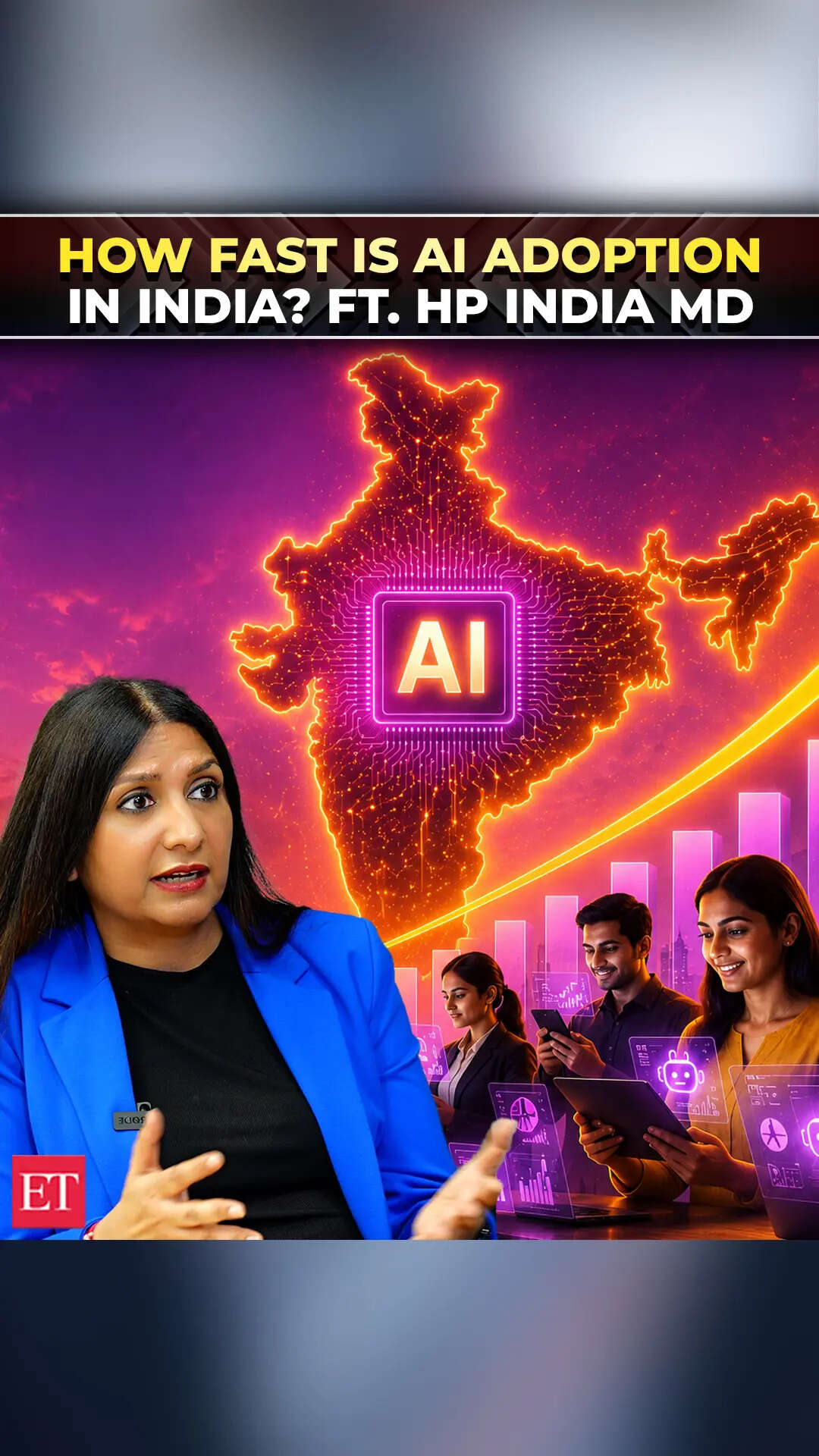 How fast is AI adoption in India? FT. HP India MD