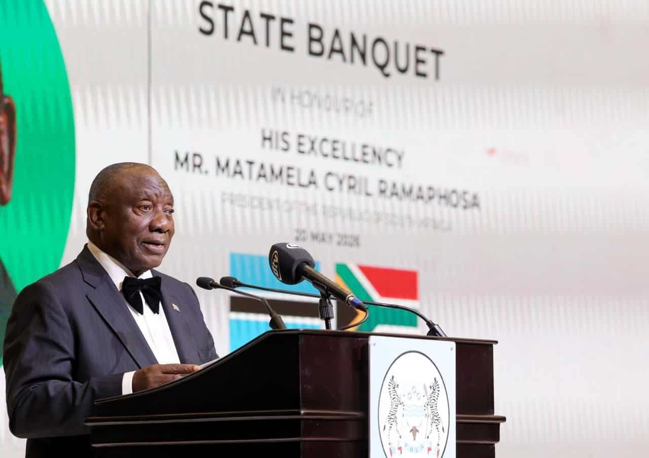 President Cyril Ramaphosa strengthens SA-Botswana ties during historic ...