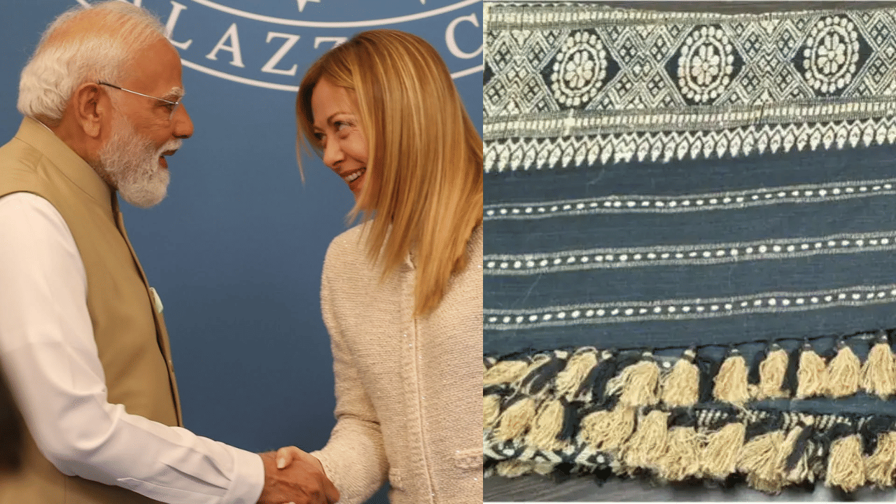 From Assam to Italy: PM Modi’s special muga silk gift for PM Giorgia ...