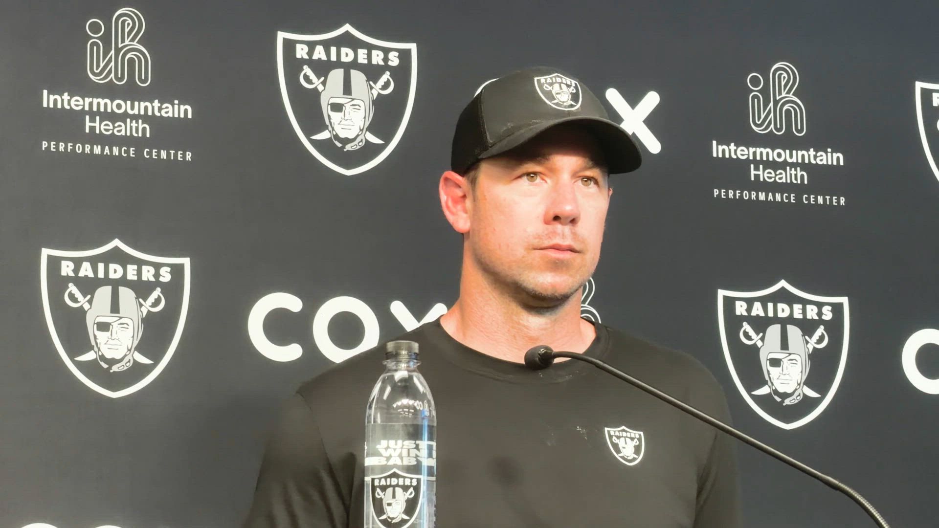 Las Vegas Raiders HC Klint Kubiak OTA progress