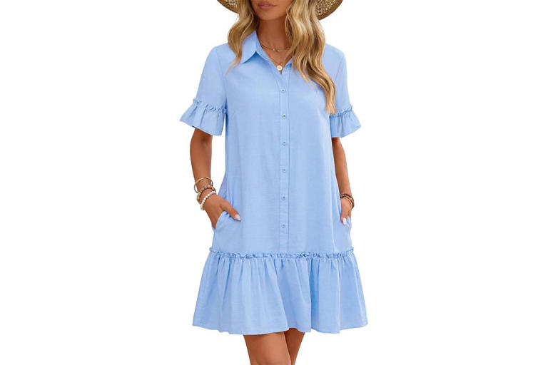 I’m replacing my frumpy dresses with this polished, easy-to-wear summer ...