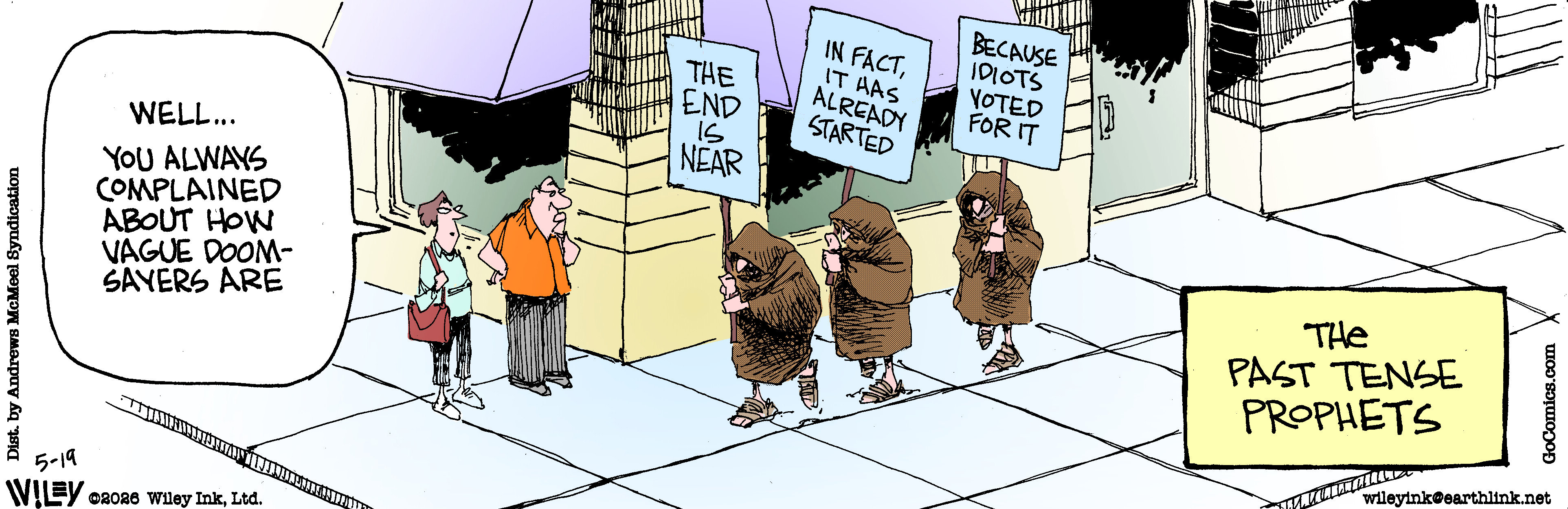 Non sequitur by Wiley Miller