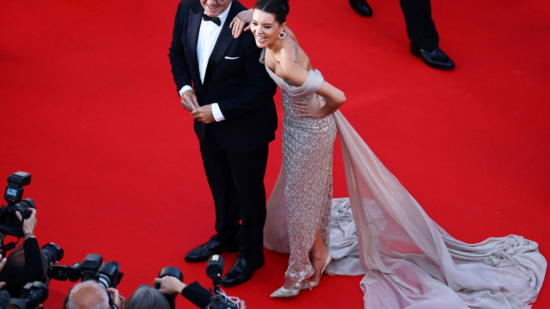 Kevin Spacey: US-Schauspieler zeigt sich auf rotem Teppich in Cannes