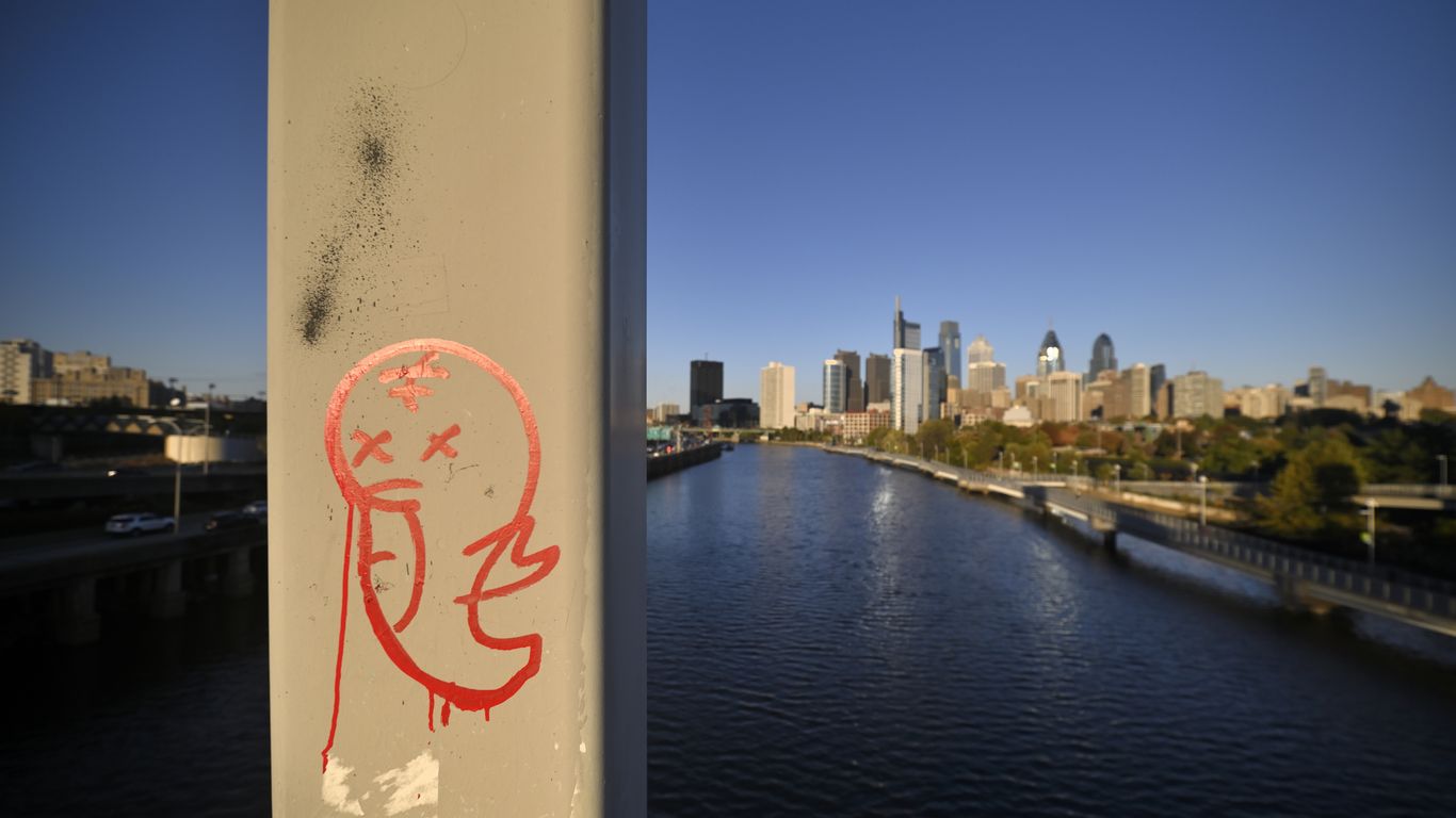Graffiti removal ramps up on Philly highways before World Cup