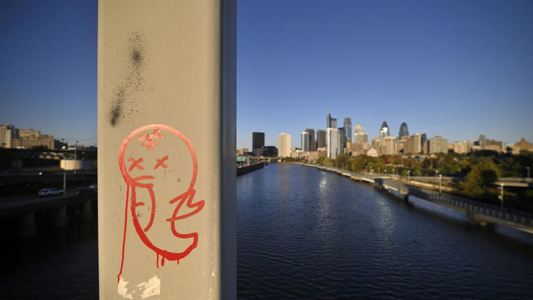 Graffiti removal ramps up on Philly highways before World Cup