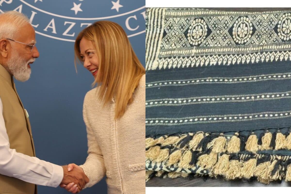 PM Modi gifts eri silk stole to Giorgia Meloni, puts the spotlight on ...