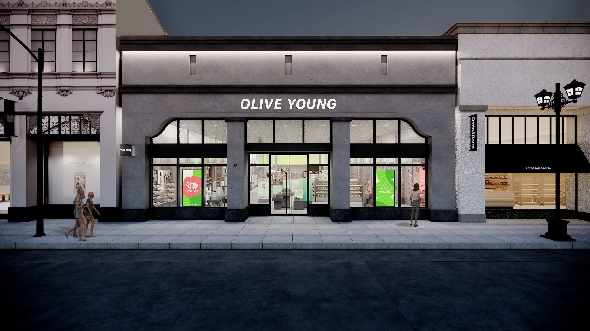 CJ Olive Young opens first US store, K-beauty base