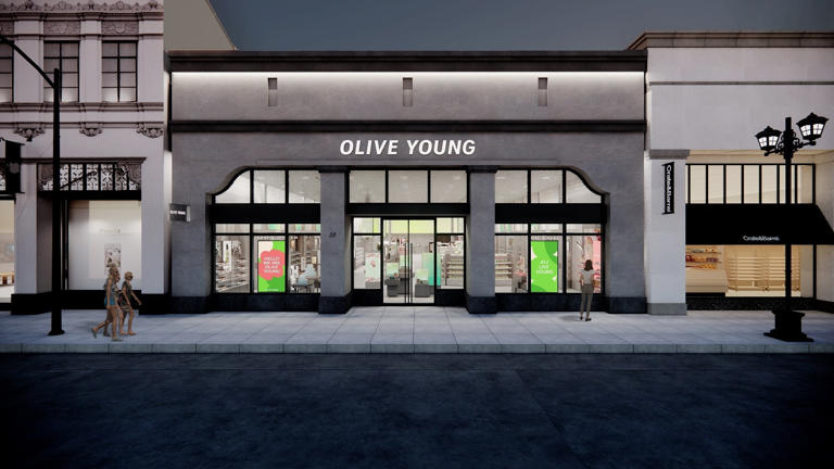 CJ Olive Young opens first US store, K-beauty base