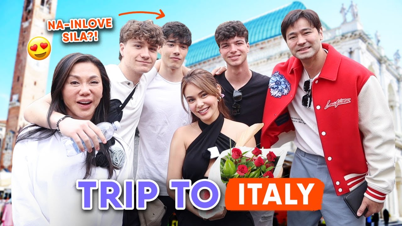 Trip to Italy with Ivana and Alawi family!