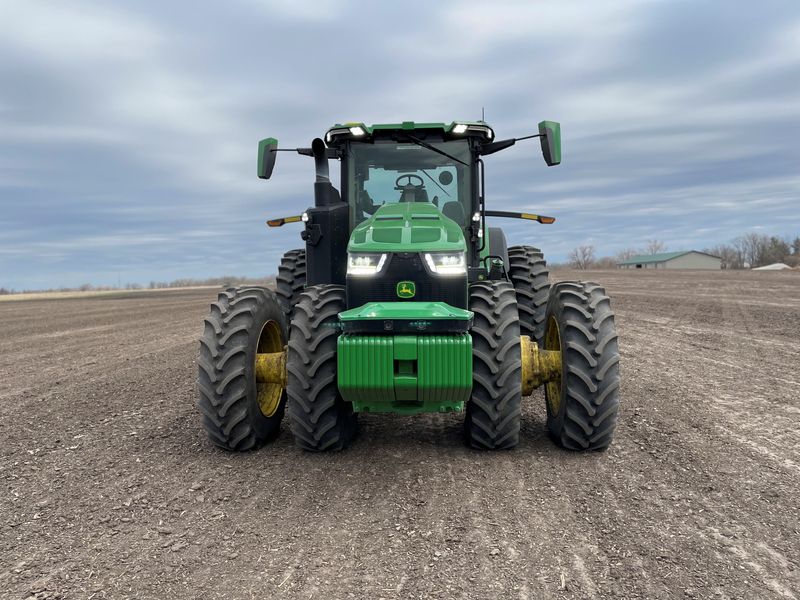 Deere's second-quarter profit falls as large equipment demand stays weak