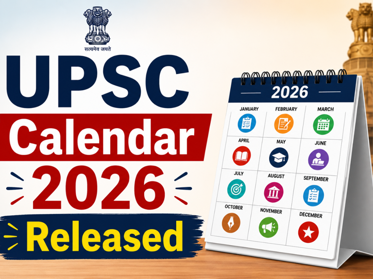 UPSC calendar 2026: Check IAS, IPS, IFS, NDA, CDS, CSE prelims & mains ...