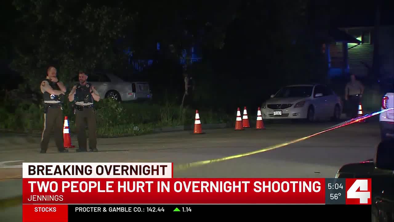Two injured in overnight Jennings shooting