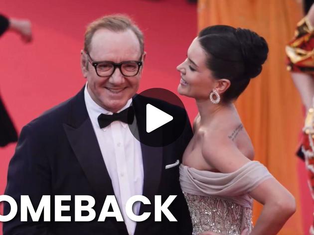 Im Video: Kevin Spacey wieder im Rampenlicht – Comeback in Cannes