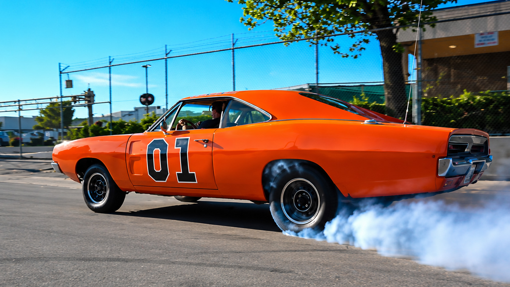 Driving one of the 17 remaining original General Lee cars