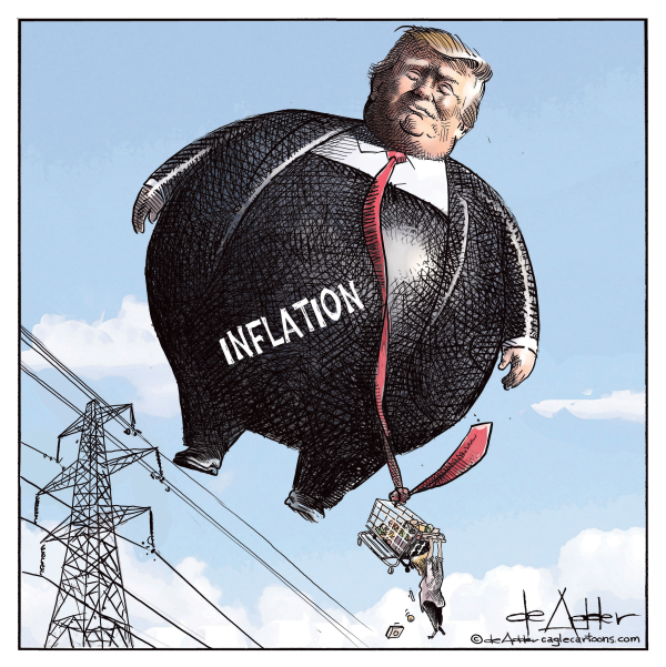 The latest political cartoons from Michael de Adder