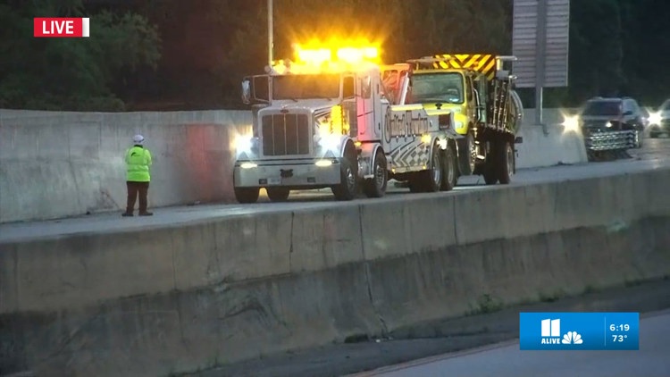 Construction worker dies in crash that shut down GA-400 southbound ...