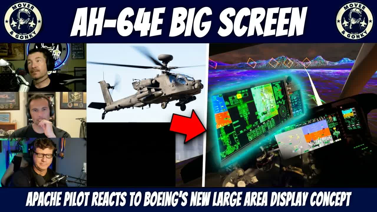 AH-64E Apache large area display - needed upgrade?