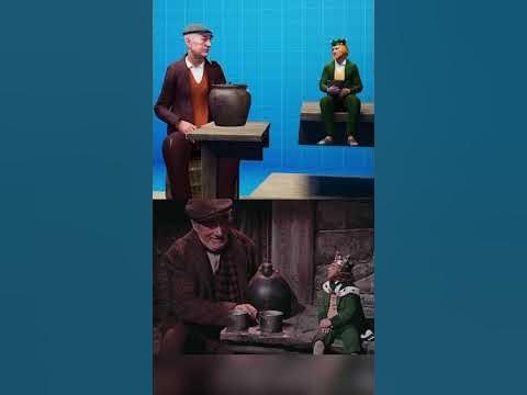 This is how they used forced perspective in Darby O’Gill and The Little