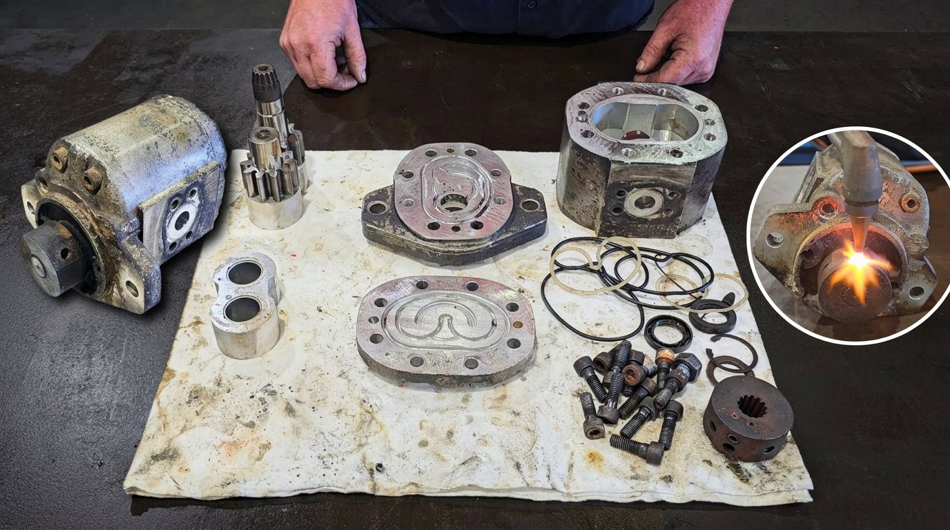 Workshop pump rebuild challenge