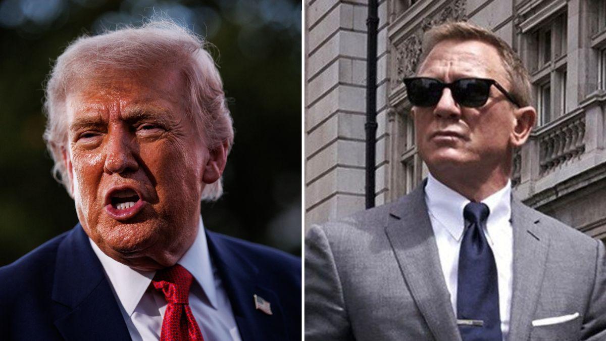 White House roasted over meme portraying Donald Trump as James Bond