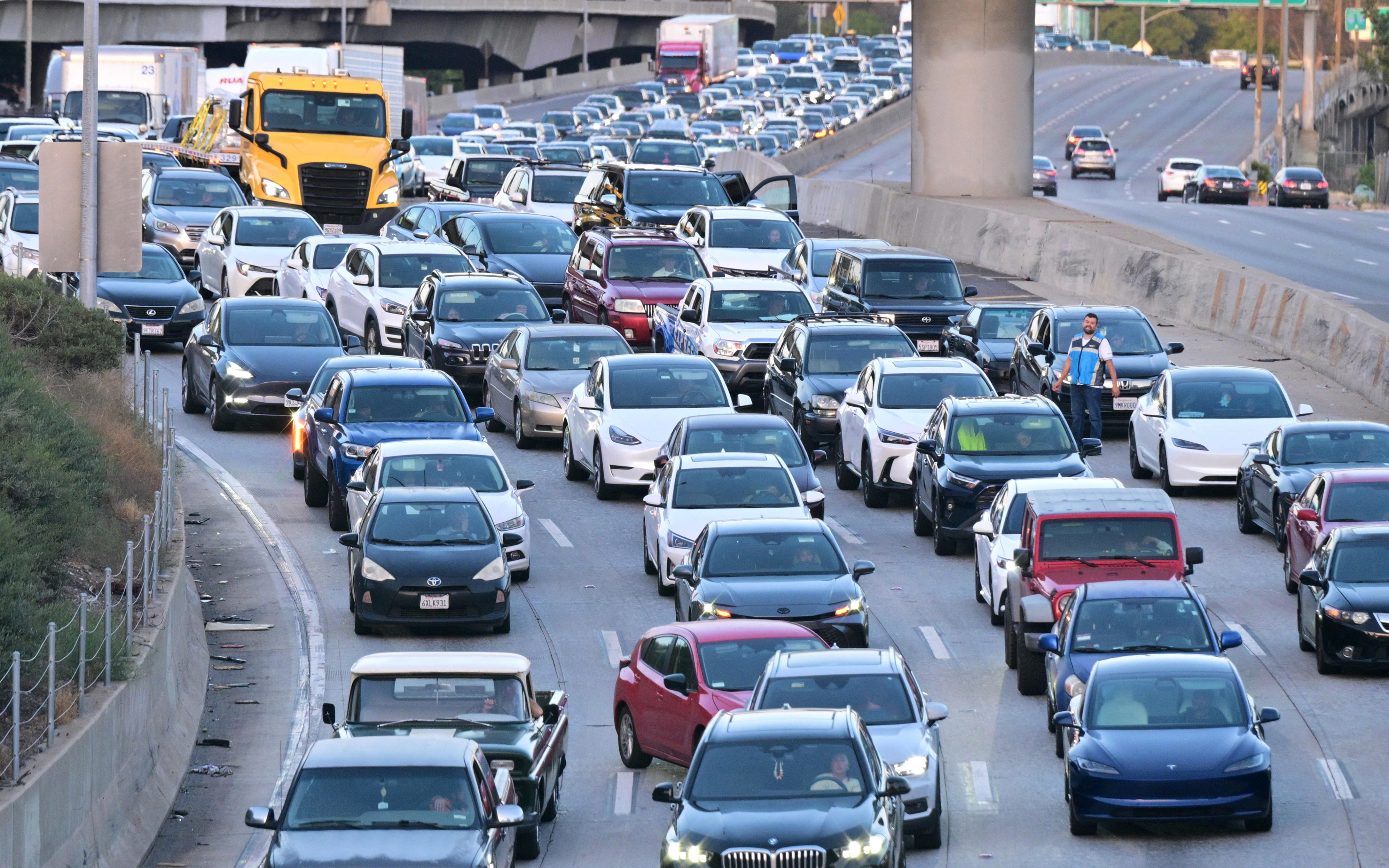 Sticker shock meets gridlock: LA motorists keep driving at any price