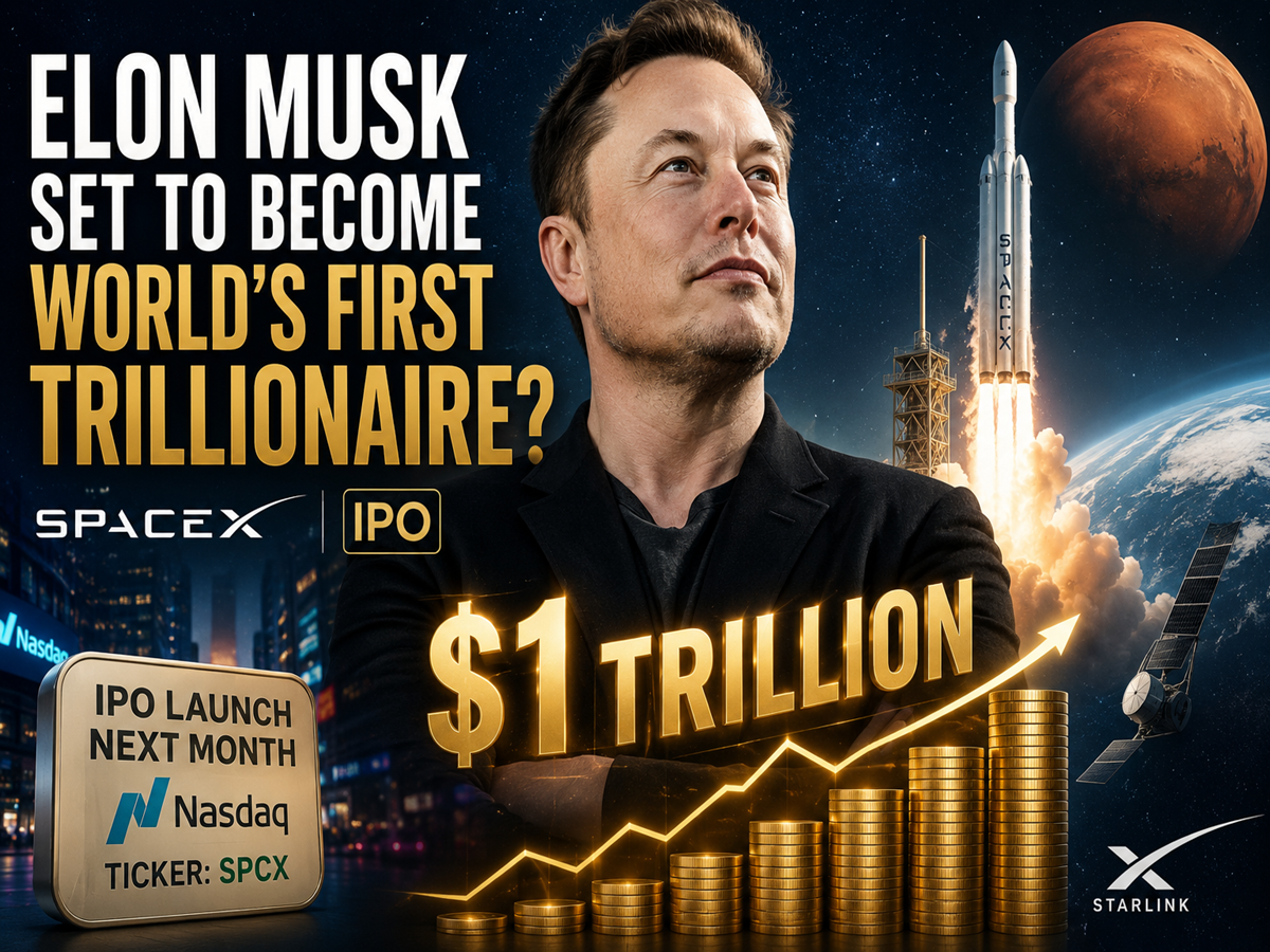 SpaceX IPO filing: Will Elon Musk Becomes World's First Trillionaire ...