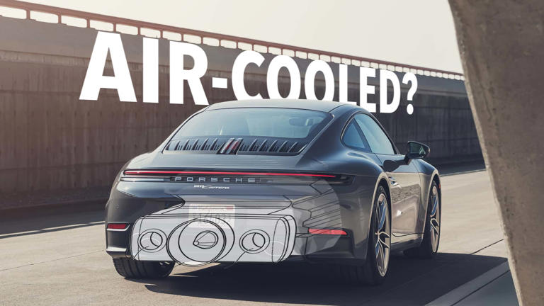 E se la Porsche 911 tornasse al raffreddamento ad aria?