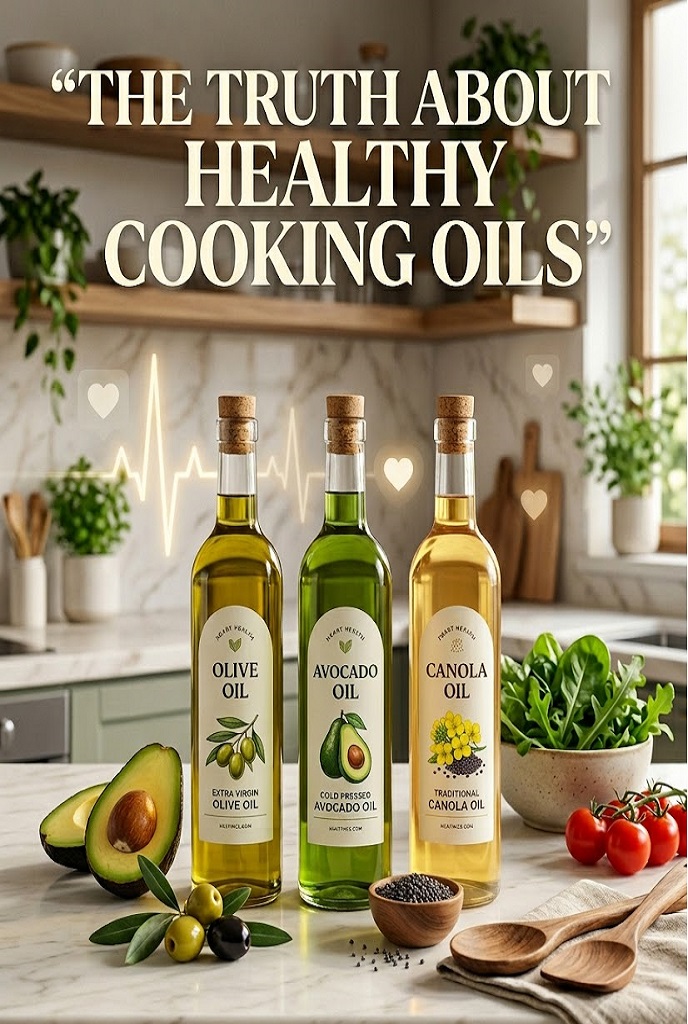 The truth about healthy cooking oils