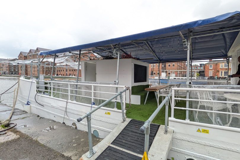 First look at new floating restaurant opening in Gloucester