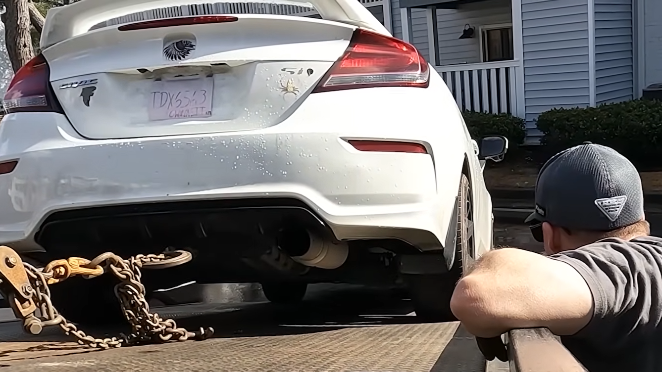 Fake plate clown made his own tag - then the tow truck turned it into a ...