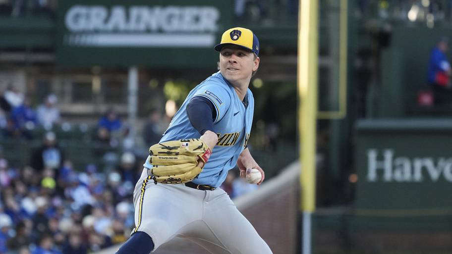 Kyle Harrison's dominant outing leads Brewers to first Wrigley Field ...