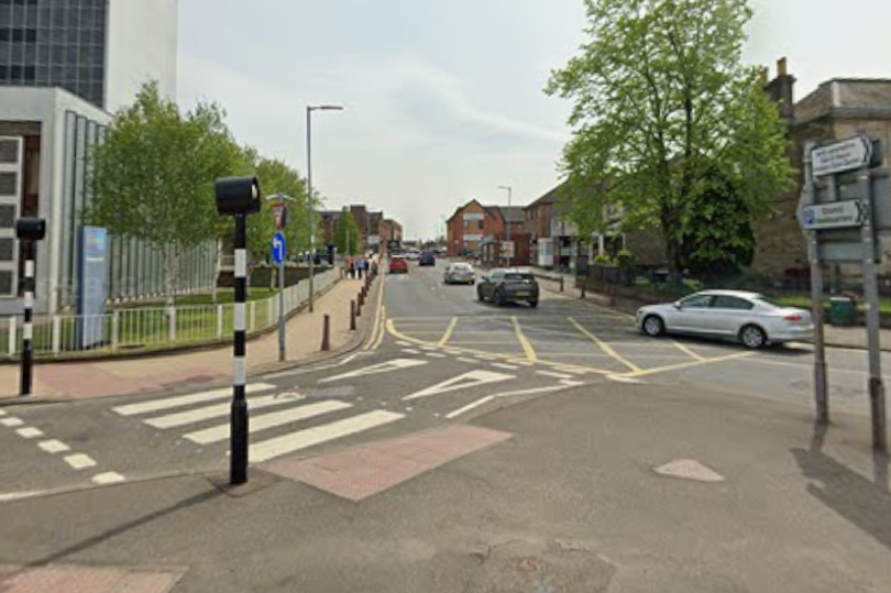 Hamilton properties evacuated and road closed after car crashes into ...