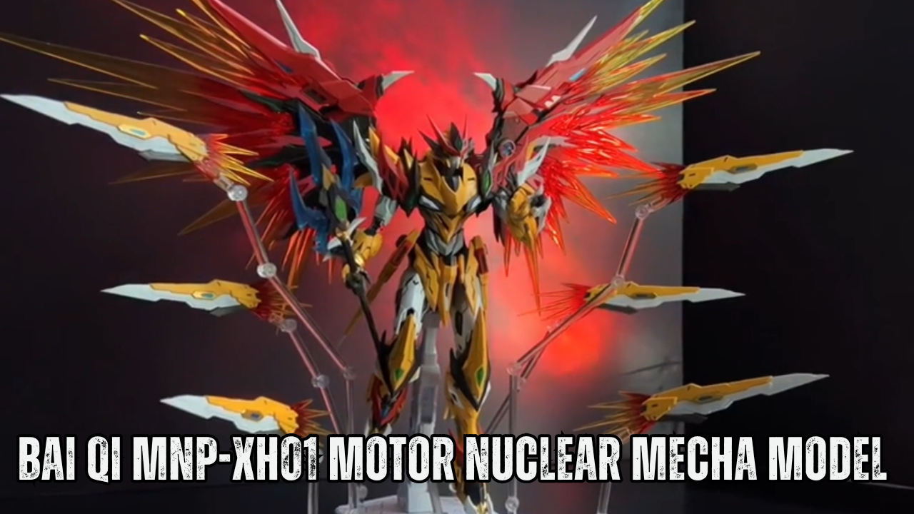 Bai Qi MNP-XH01 motor nuclear mecha model kit unboxing and full build ...