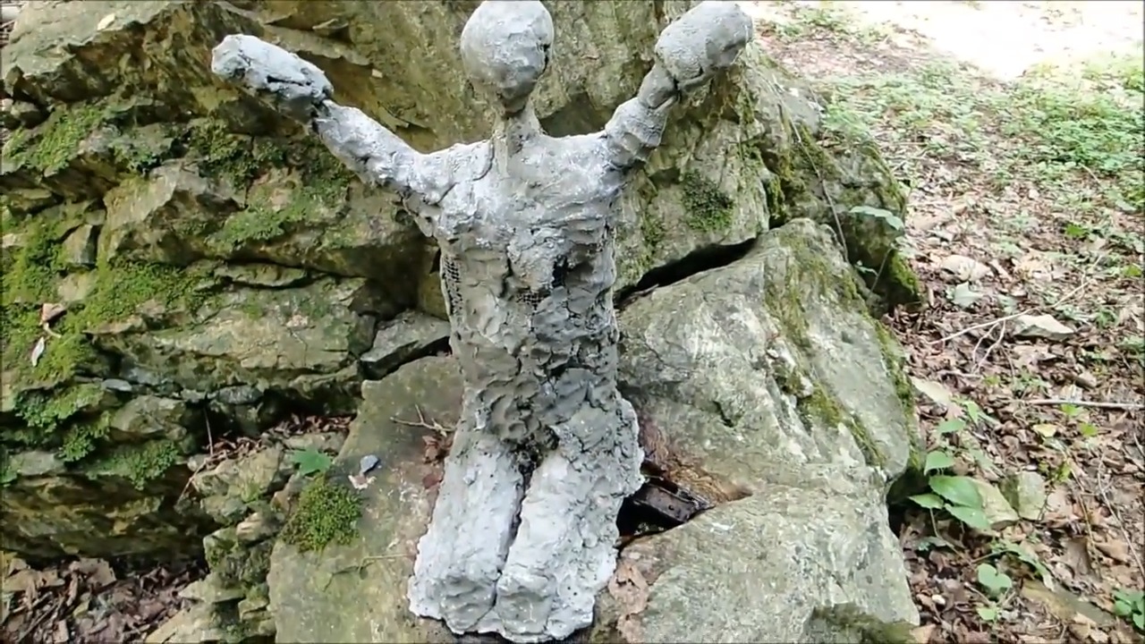 He entered a haunted cave - then suddenly felt sick underground ...