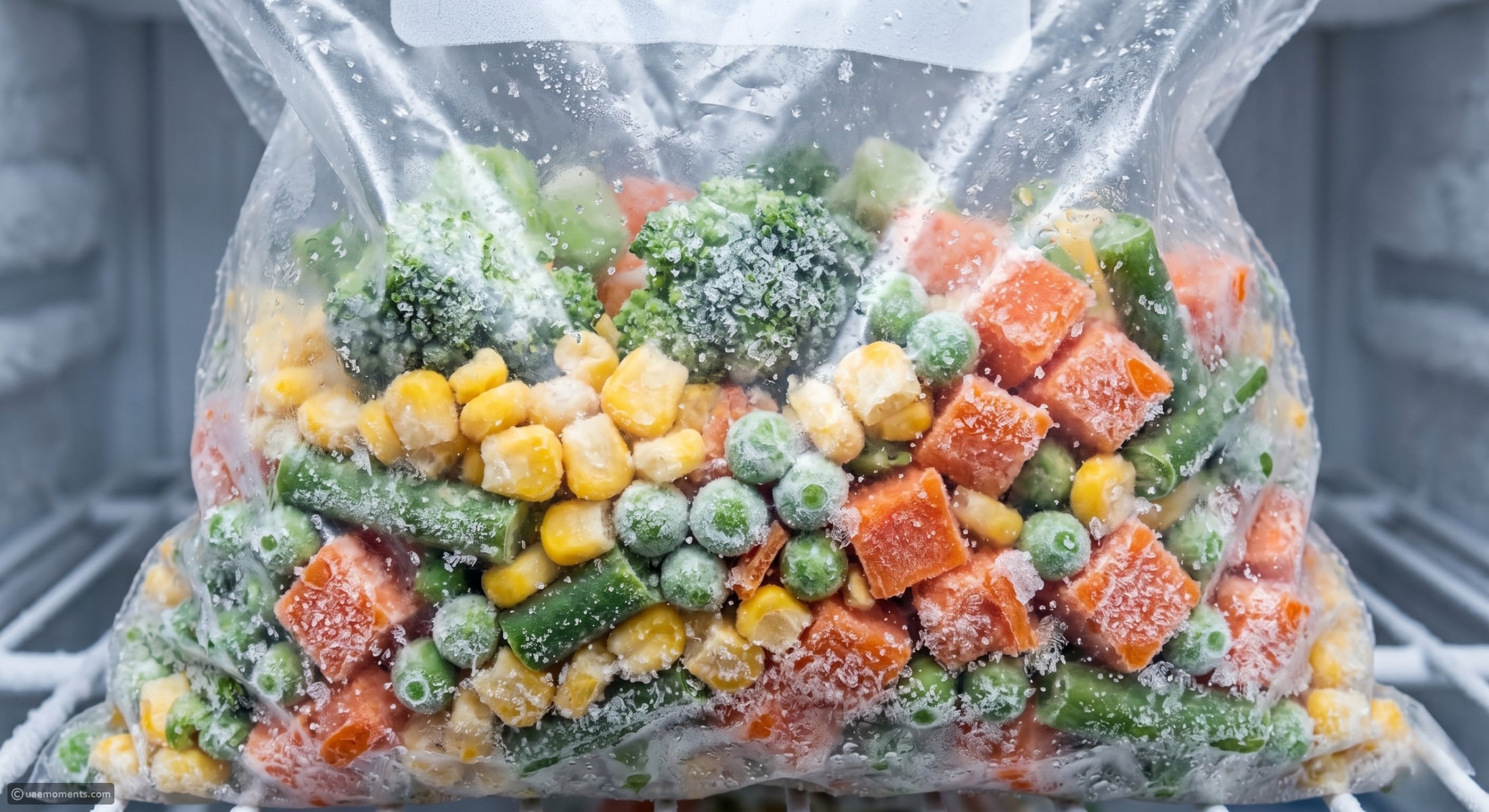 What ice crystals on frozen food actually say about your meal