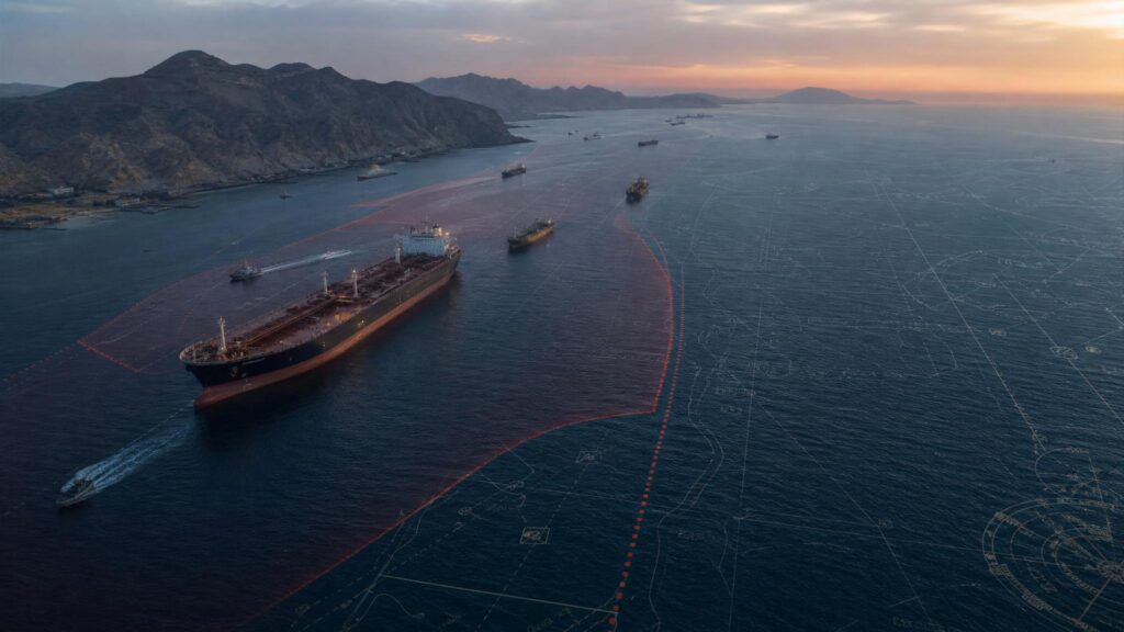 Iran maps Hormuz control zone as new strait authority claims permit power