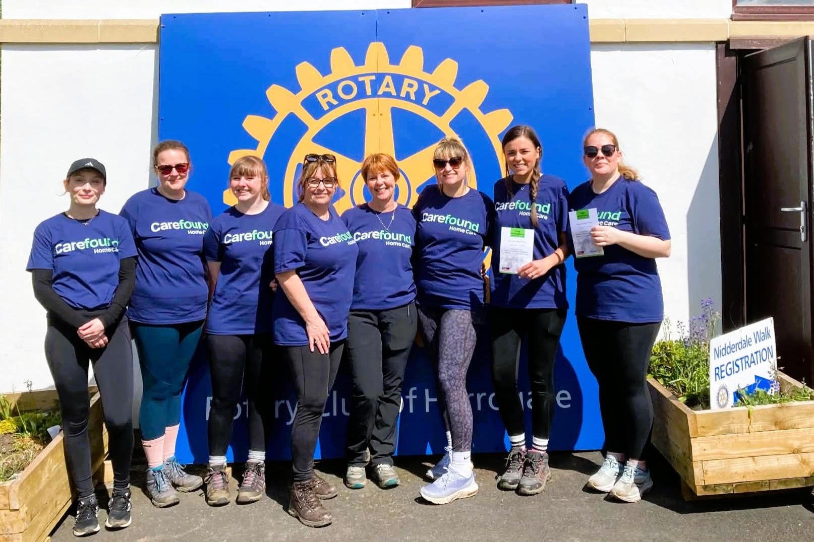 Harrogate home care company raises over £500 for charity after taking ...