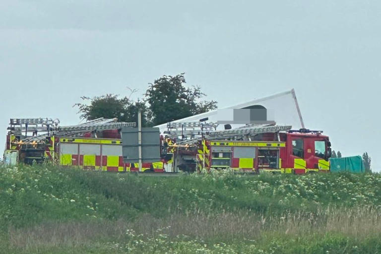 A47 to stay closed for 'most of the day' after serious crash