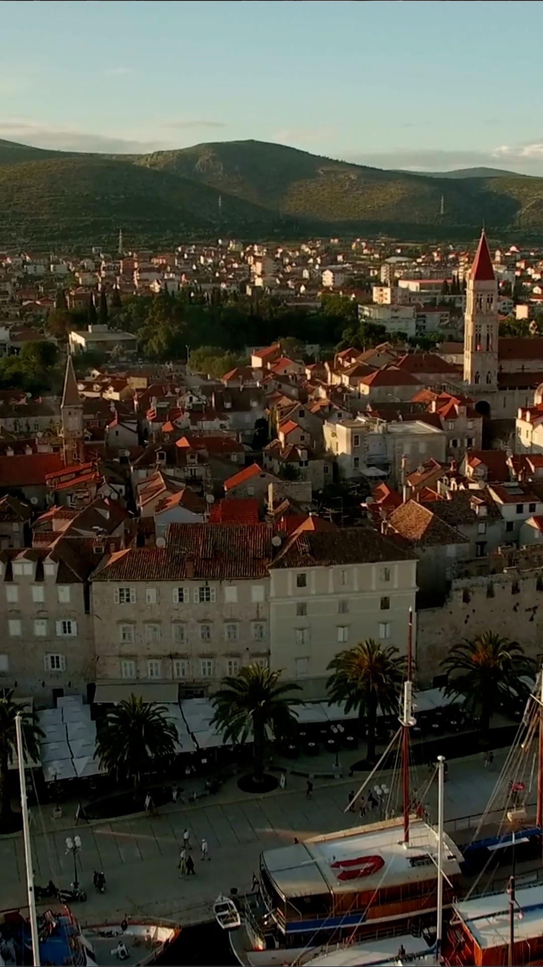 Drone discovers Trogir: Croatia's spectacular coastal heritage
