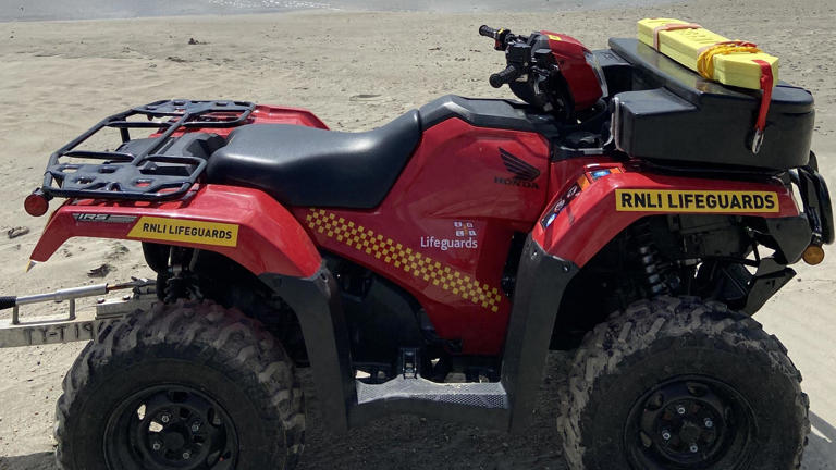 RNLI quad bike stolen from beach car park