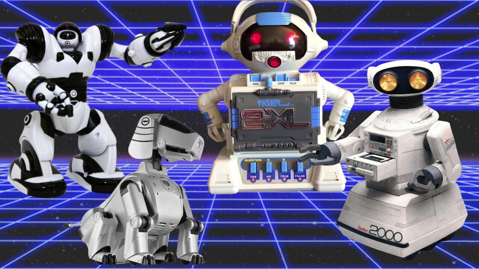 8 mostly plastic robots from the past we still loved