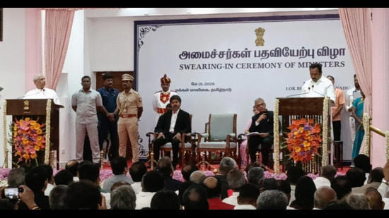 Two Congress ministers join Vijay-led Tamil Nadu govt, first in 59 years