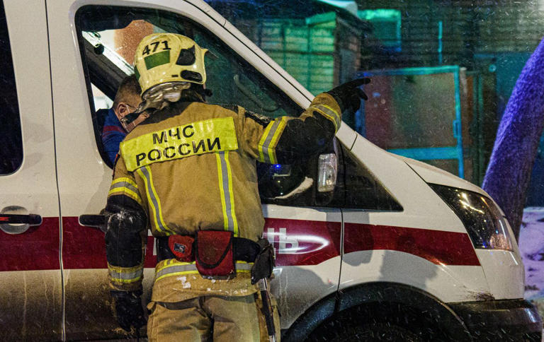 Ukraine's partisans torch Russian oil train engine in St. Petersburg