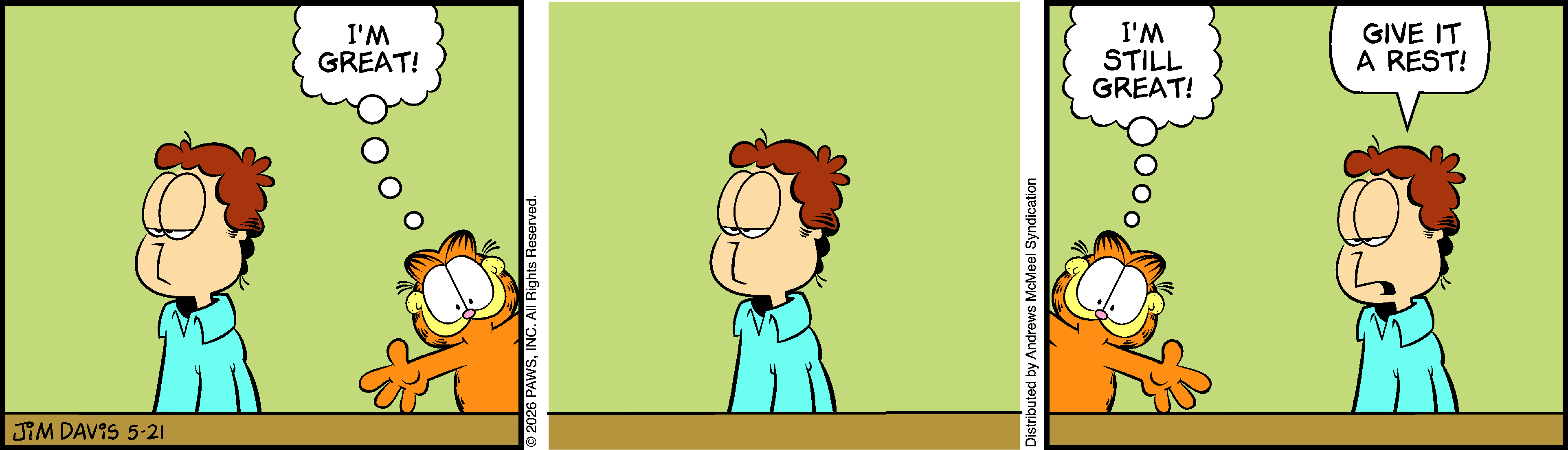 Garfield by Jim Davis