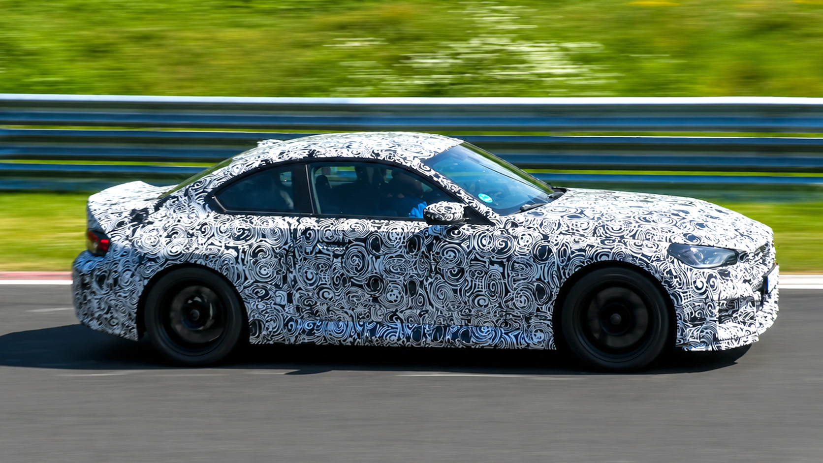 Nürburgring track testing reveals a prototype under pressure