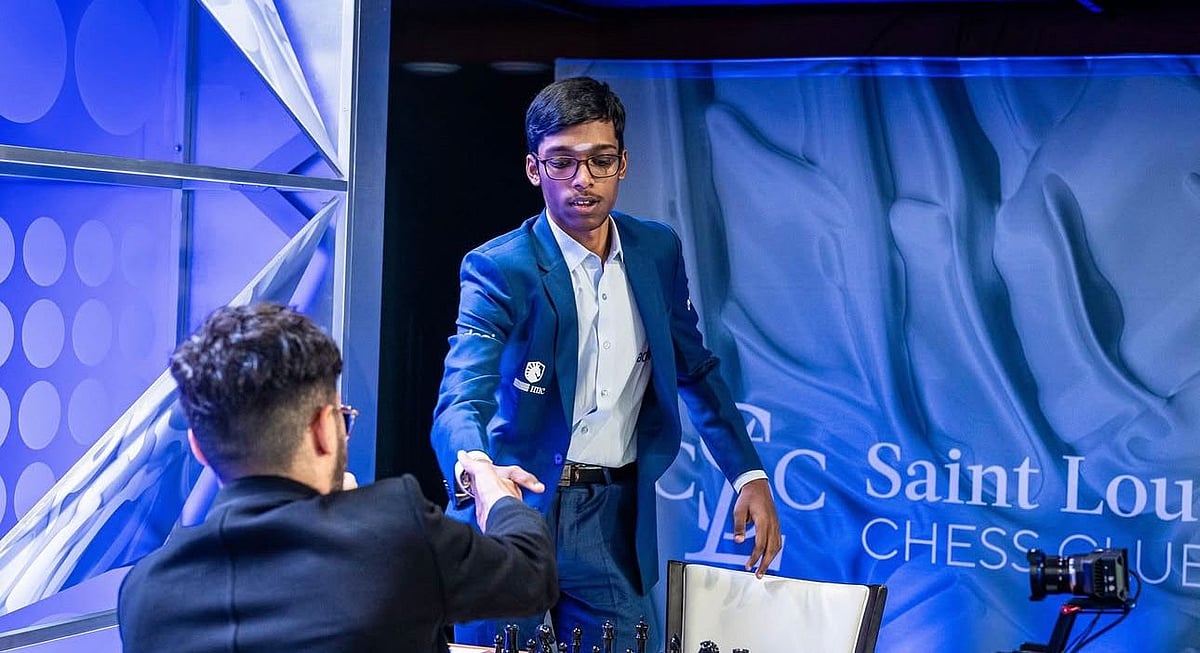 Keymer extends lead as Firouzja withdraws, Praggnanandhaa held in Super ...