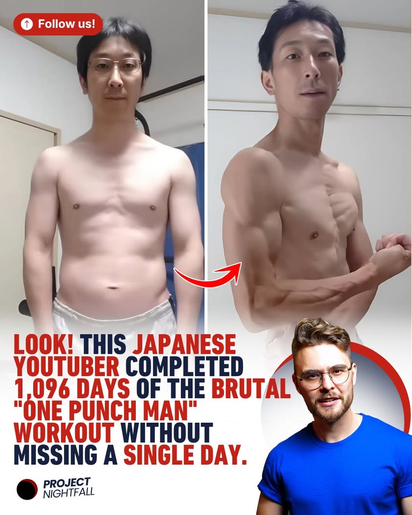 Beyond human: Man crushes One Punch Man workout daily for 3 years, no rest!
